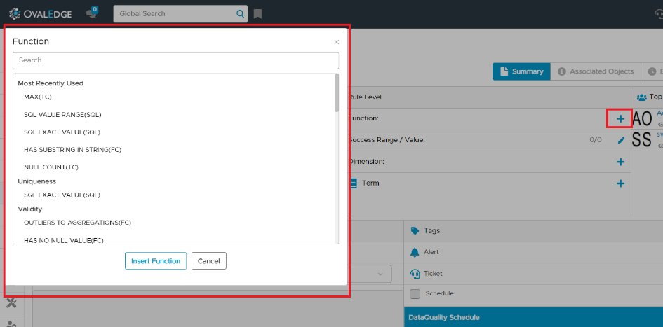 How to setup Data Quality Rules?