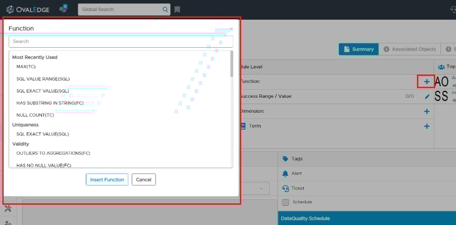 How to setup Data Quality Rules?