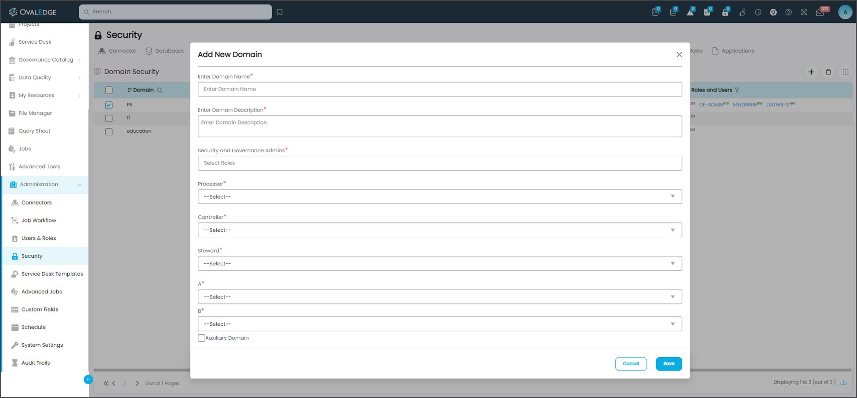 Record of Processing Activities (ROPA)