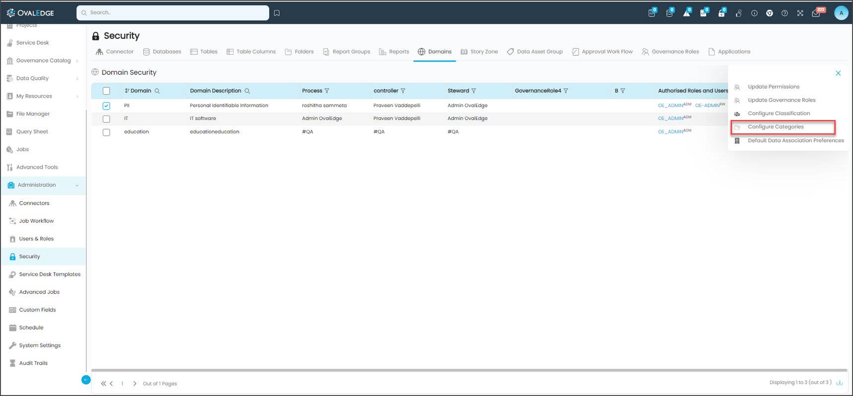 Record of Processing Activities (ROPA)
