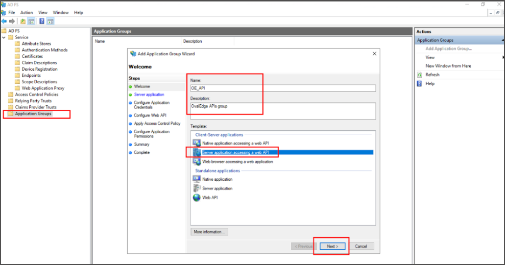 Configuring ADFS with OIDC Support